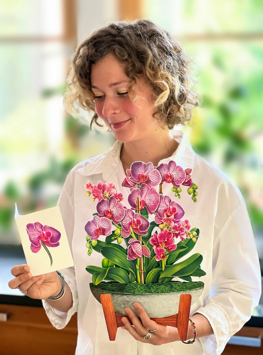 Orchid Oasis Card – Nini's Treasures