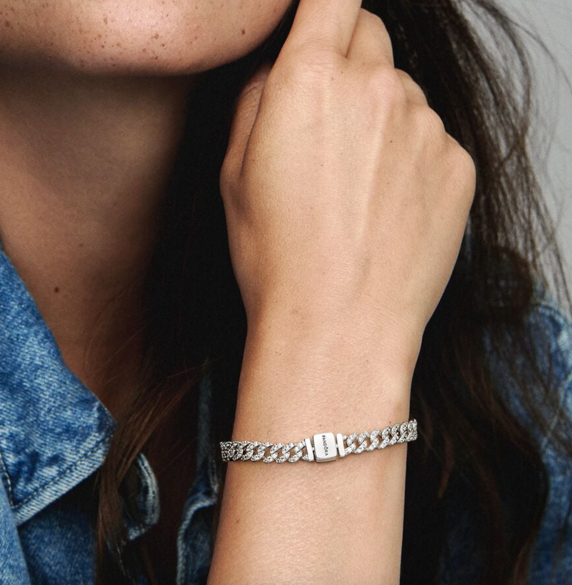 Pandora Timeless Pavé Cuban Chain Bracelet – Nini's Treasures