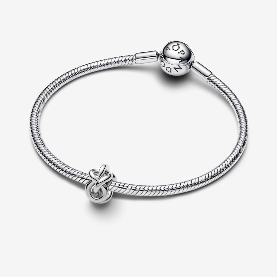 Infinity Knot Charm | Silver – Nini's Treasures
