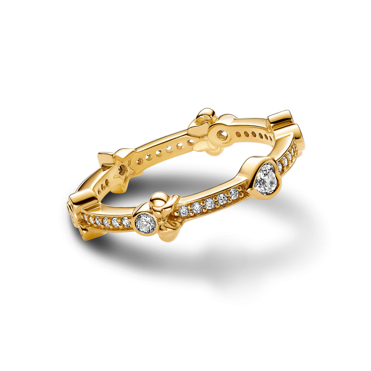 Disney Mickey Mouse & Minnie Mouse Sparkling Eternity Ring – Nini's ...