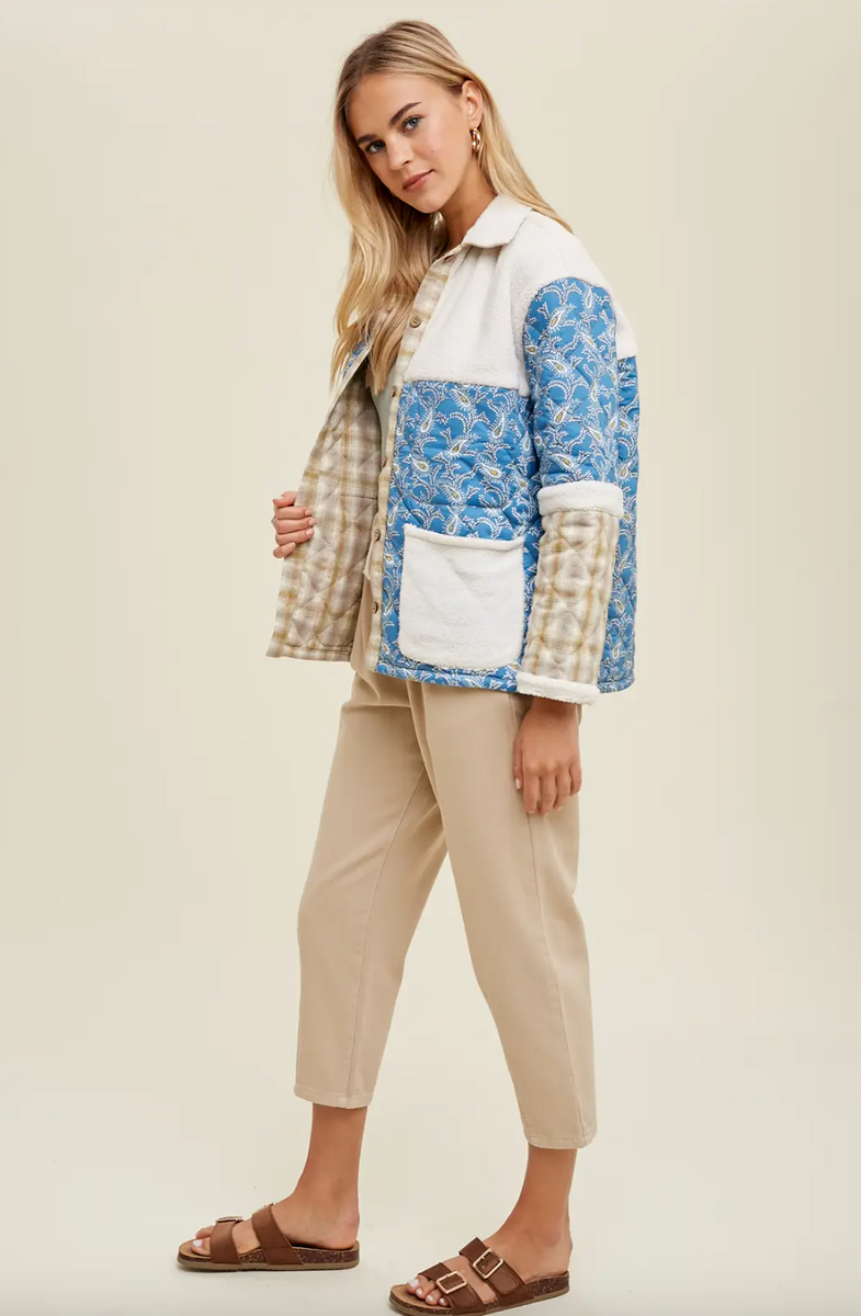 Paisley Plaid Quilted Jacket – Nini's Treasures