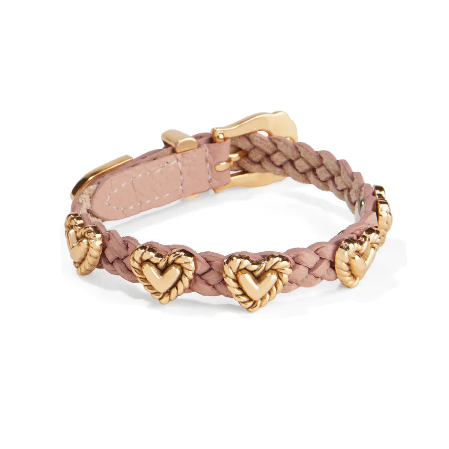 Roped Heart Braid Bandit Bracelet | Gold – Nini's Treasures